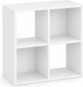 Regál Sinde 2x2, bílá