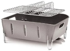 Simplehuman Kuchyňské doplňky - Odkapávač na nádobí 370x326x172 mm, šedá KT1106