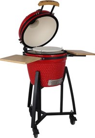 Gril Kamado Egg 16" keramický, průměr 32,5 cm, červená