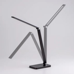 Brilagi -LED Stm dotyk stol lampa s bezdr nab QI LED/7W/5V 3000/4000/6000K černá