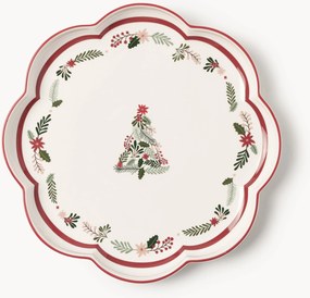 Sada porcelánových mělkých talířů Eve, 4 díly