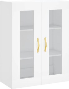 Skříň highboard bílá 69,5 x 34 x 180 cm kompozitní dřevo 3198321