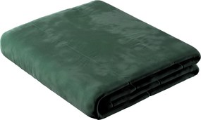 Sametový přehoz Velvet barva zelená látka lesklé, sametová