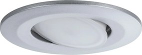 P 98199 LED vestavné svítidlo Calla 10ks sada IP65 kruhové 90mm 30° 10x5W 230V CCT matný chrom - PAULMANN