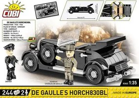 COBI 2261 De Gaulles Horch830BL / 1:35 / 244 kostek / od 6 let