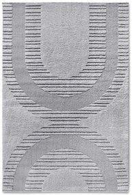 ELLE Decoration, Kusový koberec Gallery 106088 Light Grey z kolekce Elle, 80x120, šedá, ložnice