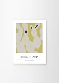 The Poster Club Plakát Dessin Opuntia by Garmi