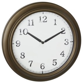 TFA 60.3066.53 OUTDOOR - nástěnné hodiny pro vnitřní/venkovní použití - barva mosaz