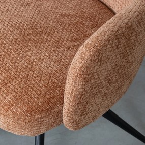 LABEL51 Otočná jídelní židle LEVI koňak
