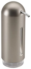 Plastový dávkovač mýdla ve stříbrné barvě 350 ml Penguin – Umbra