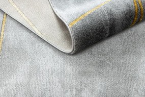 Dywany Łuszczów Kusový koberec Emerald 1022 grey and gold Rozměry koberců: 80x150