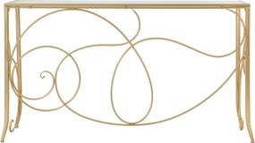Designová konzole Jeaselle 140 cm zlatá