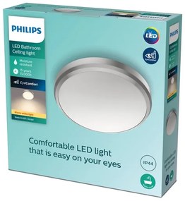 Philips - LED Koupelnové stropní svítidlo DORIS LED/6W/230V 2700K IP44