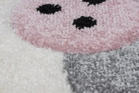 Vopi | Dětský koberec Amigo 324 pink - 120 x 170 cm
