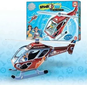 EDUCA Studio 3D model Záchranářský vrtulník / 50 dílků / od 5 let