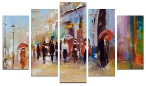 Obrazy v sadě 5 ks 20x60 cm – Wallity