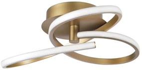 LED stropní svítidlo Fusion 51 zlaté
