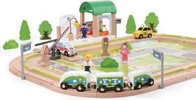 2Kids Toys Vláčkodráha Vesnice 110 dílů