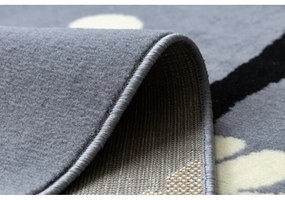 Dětský kusový koberec PP Bert šedý 160x220cm
