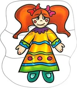 ALEXANDER Baby puzzle Panenky 6v1 / Puzzle / 6x 2-7 dílků