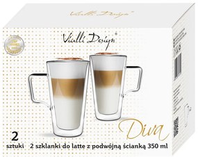 Hrnky v sadě 2 ks 350 ml Diva – Vialli Design