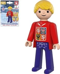 EFKO Igráček Fanoušek MS v hokeji 2024 červený dres / Výška 7,5 cm / o