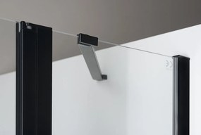Polysan Polysan, Zoom Line Black čtvercová sprchová zástěna 1000x1000mm L/P varianta, ZL1310BZL3210B