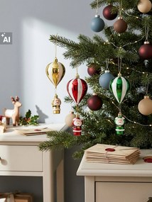 Sinsay - Vánoční baňky ve tvaru balónků 3 pack - vícebarevná