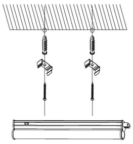 Eglo 97571 - LED Podlinkové svítidlo DUNDRY LED/3,2W/230V