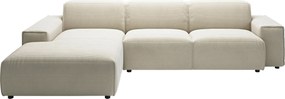 XXXLutz ROHOVÁ SEDAČKA, textil, přírodní barvy Livetastic - Sedací soupravy - 001581035505