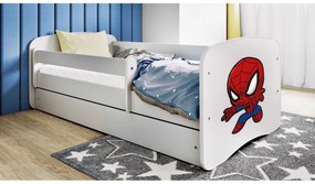 Dětská postel Babydreams Spiderman bílá