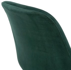 Kokoon Design Jídelní židle Phil Barva: smaragdová/přírodní