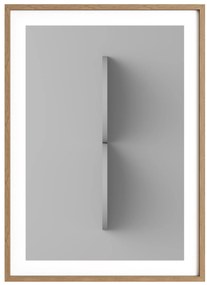 Idealform Poster no. 7 Arched shapes Barva: Silver grey, Velikost: 500x700 mm