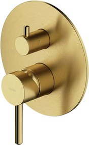 OMNIRES Y - Baterie pod omítku, pro 2 spotřebiče, kartáčovaná mosaz Y1247ROBSB