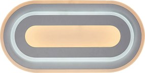 Rabalux Bílé stropní LED svítidlo Prue 200x400mm 40W 71110