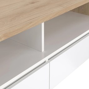 FALCO Konferenční stolek Nerea 319 jackson hickory/bílý lesk