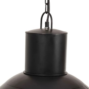 Závěsné svítidlo 25 W černé kulaté 48 cm E27 320565