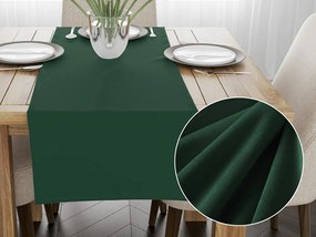 Biante Sametový běhoun na stůl Velvet Premium SVP-012 Zelený 35x160 cm