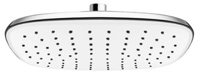 Mereo Mereo, Termostatická nástěnná sprchová baterie s hadicí, ruční a talířovou hranatou sprchou 255x190mm, CB60104TSJ