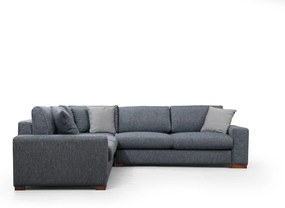 Atelier del Sofa Rohová sedací souprava Loop 7, Antracitová