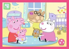 TREFL Puzzle Prasátko Peppa: Dobrodružství 4v1 / 35+48+54+70 dílků / 2