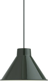 Závěsná lampa Top 28 cm tmavě zelená