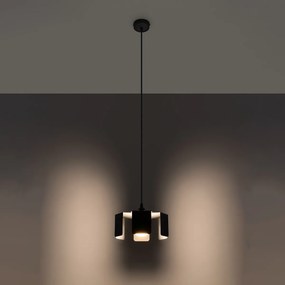 Sollux Lighting Závěsné svítidlo TULIP černé