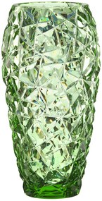 Váza Rock, barva zelená, výška 255 mm