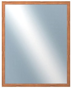 DANTIK - Zarámované zrcadlo - rozměr s rámem cca 80x100 cm z lišty LYON hnědá (2750)