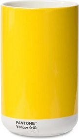 Žlutá keramická váza Yellow 012 – Pantone