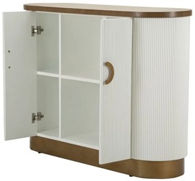 Designová komoda Tahigwa 121 cm bílá