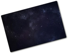 Wallmuralia Kuchyňská deska skleněná Hvězdokupa vesmír 80x52 cm