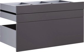 XXXLutz SADA ZÁSUVEK, antracitová, 90,9/50,3/46,8 cm Hom`in - Šatní skříně - 0026470041KX