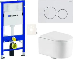 Závěsný WC set Geberit do lehkých stěn / předstěnová SAT SIKOGESTOR72D20